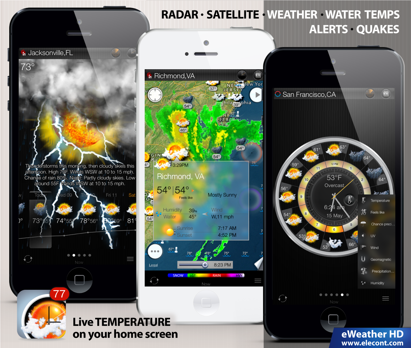 Weather radar alerts quakes for android : ceideujust